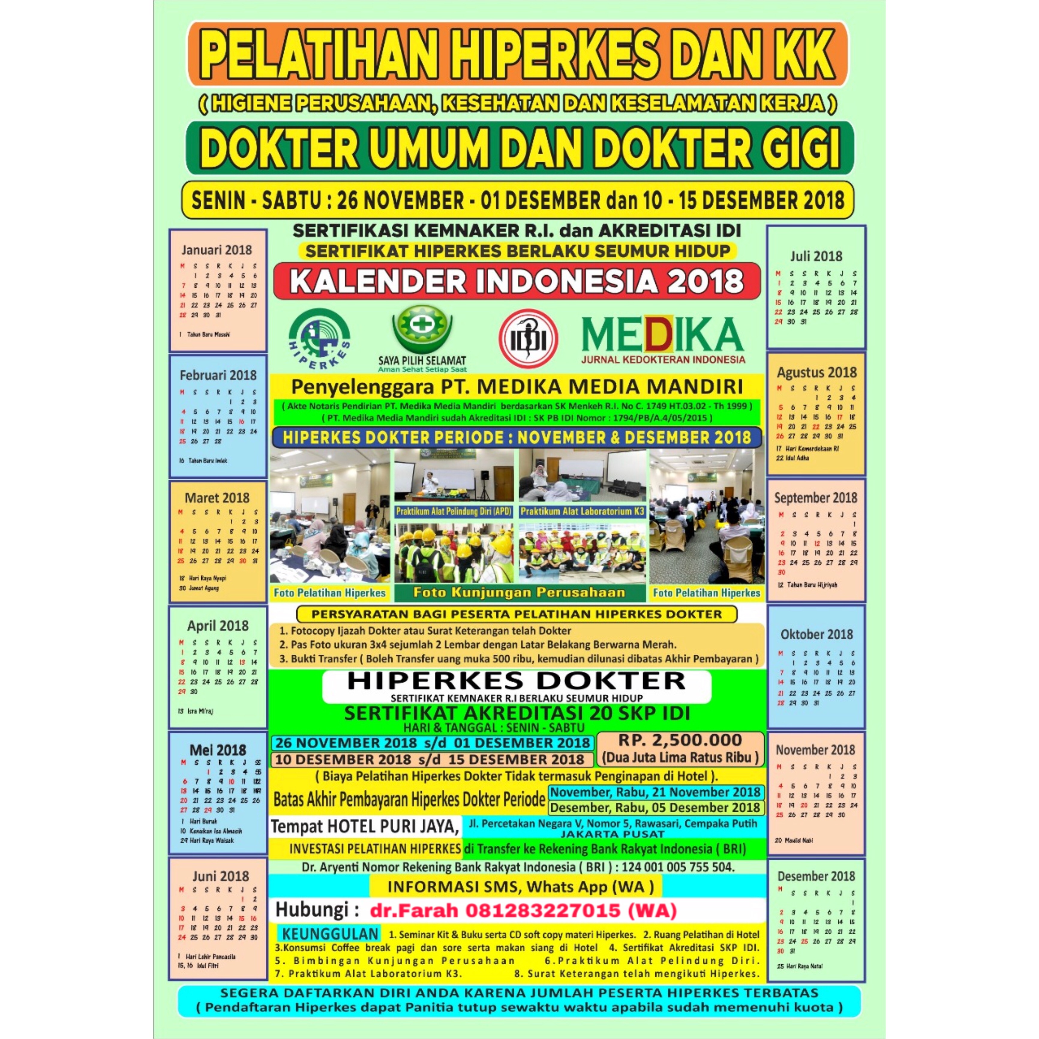 Pelatihan Hiperkes » Seminar Dokter